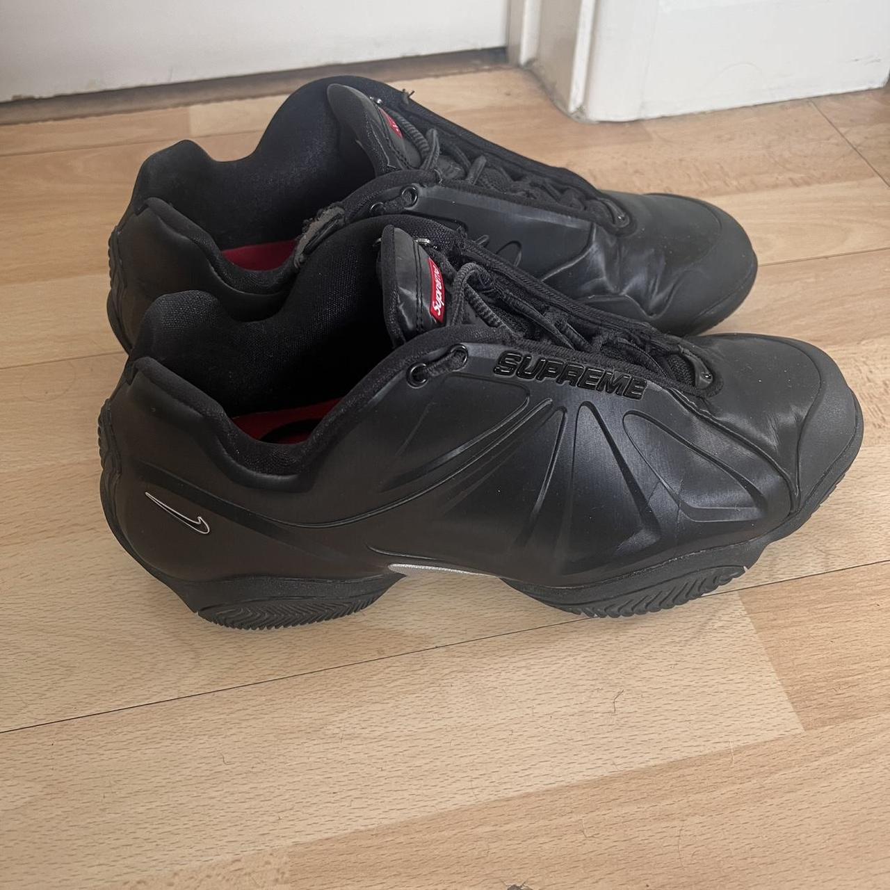 Supreme Nike Courtposite black size UK9.5 US10.5 In... - Depop