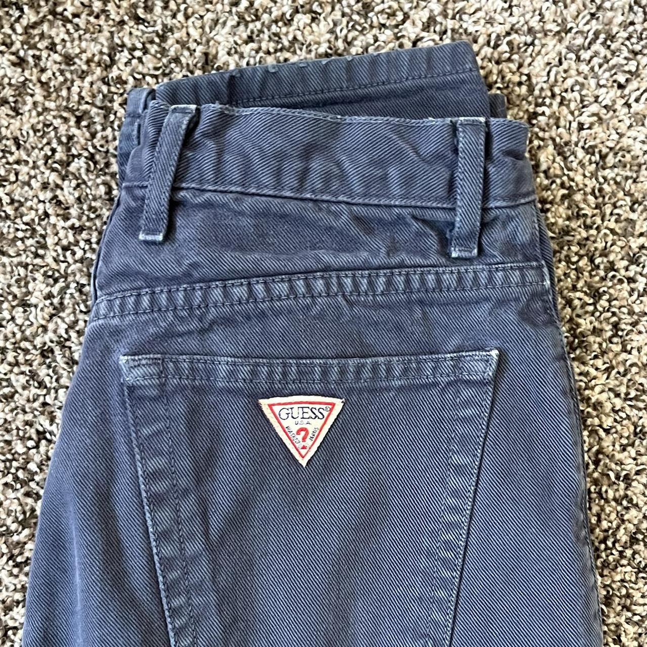 Faded blue Guess Jeans🩶🩵 These jeans are super... - Depop
