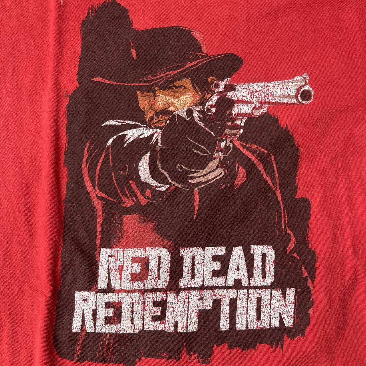 Vintage Red Dead Redemption promo T shirt Rockstar... - Depop