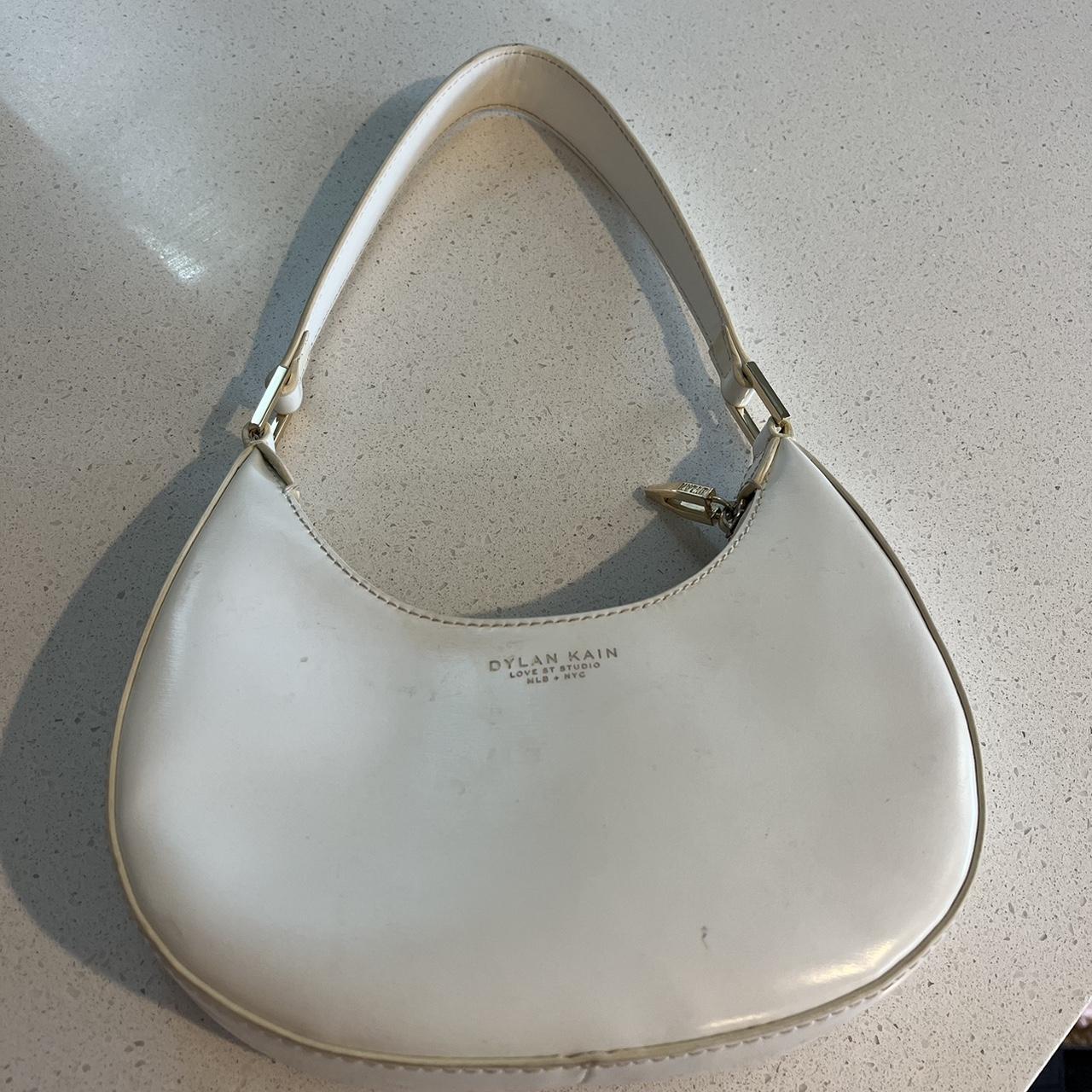 DYLAN KAIN WHITE RHEA SLING BAG - worn a handful of... - Depop