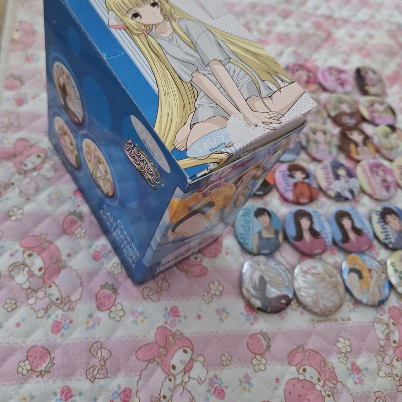 Rare Chobits official pin set in like new condition,... | Depop