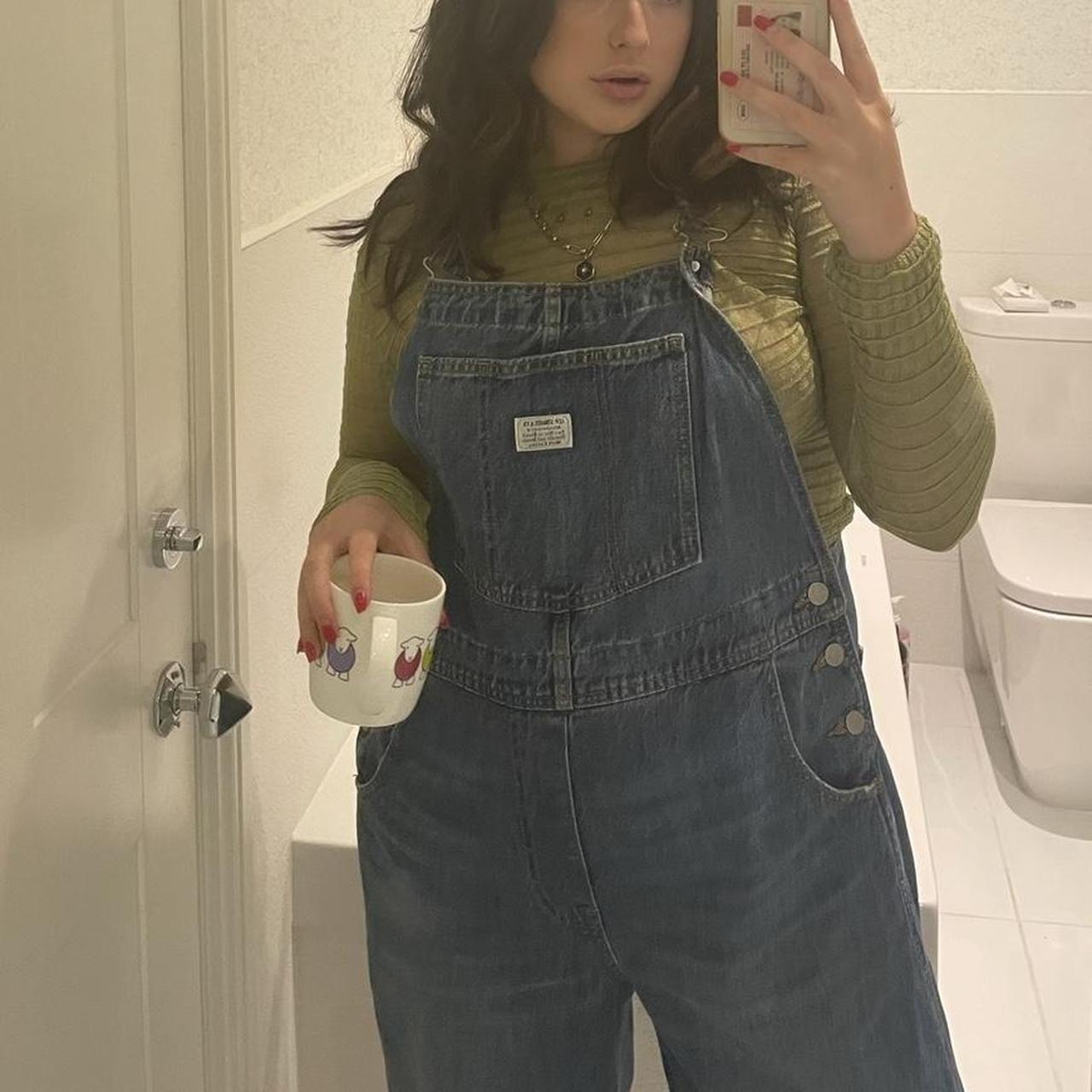 Levi Dungarees Bought a few years ago but don’t... - Depop