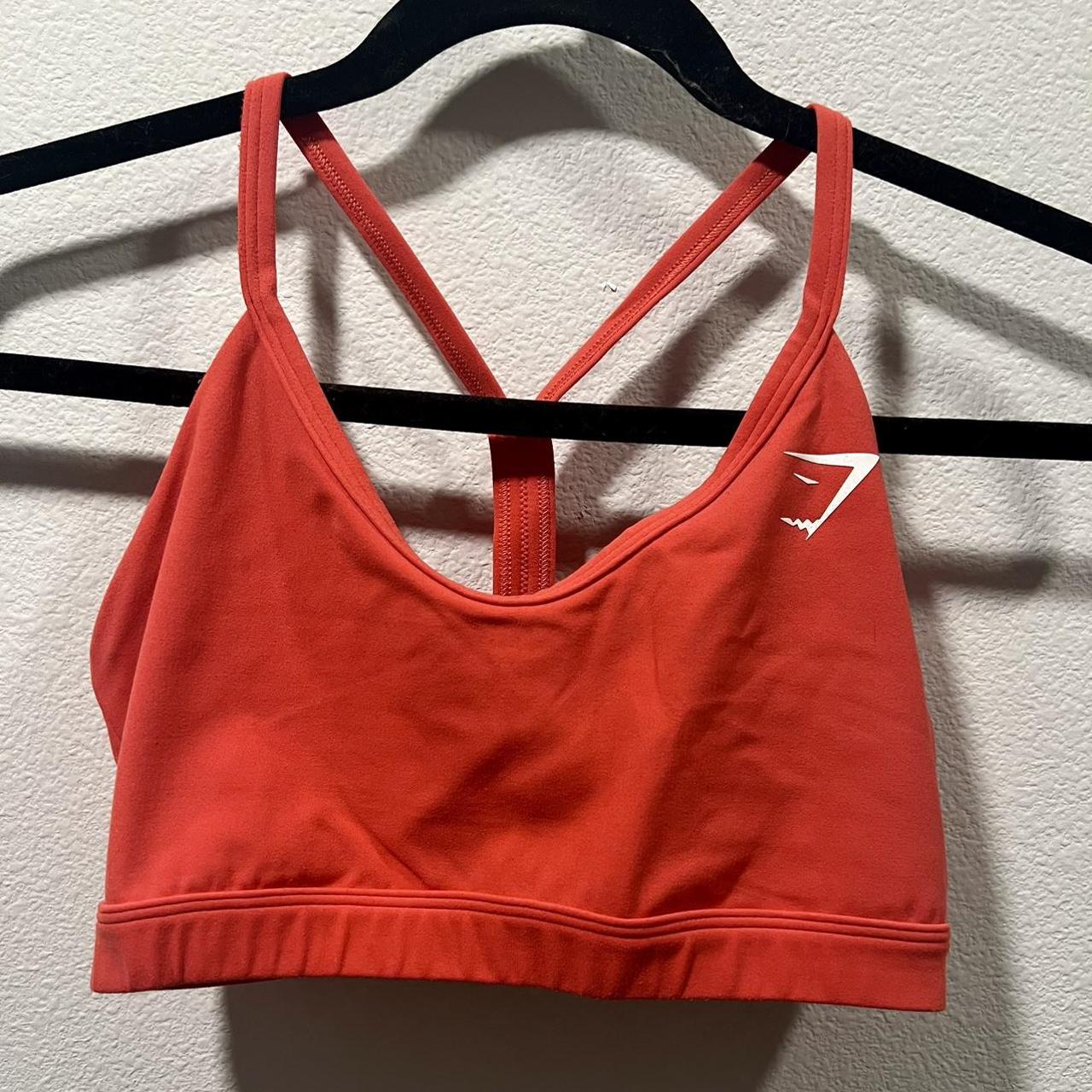 Red Sports Bra Gymshark at Mary Bilbo blog