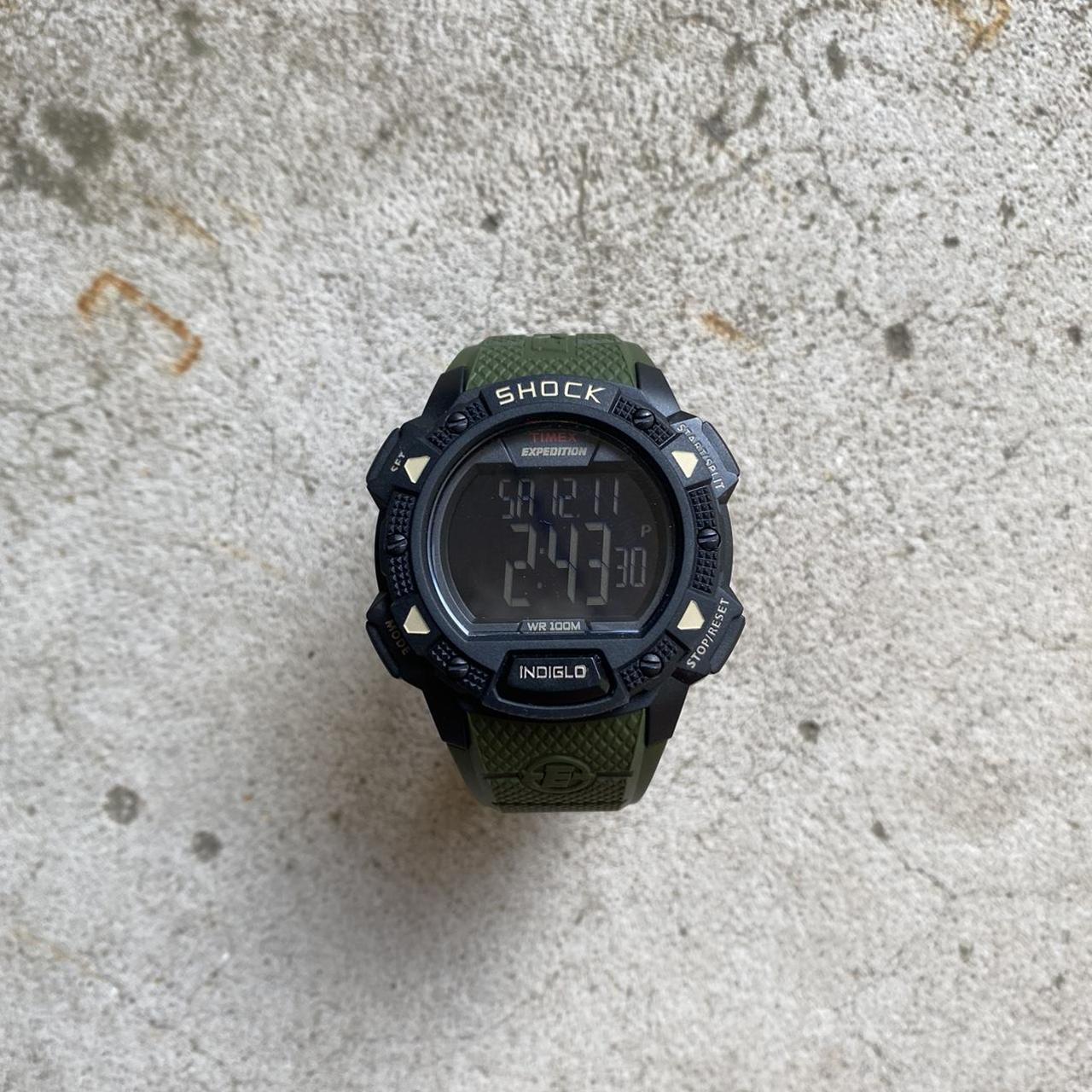 Army green timex expedition watch Brand new worn... - Depop