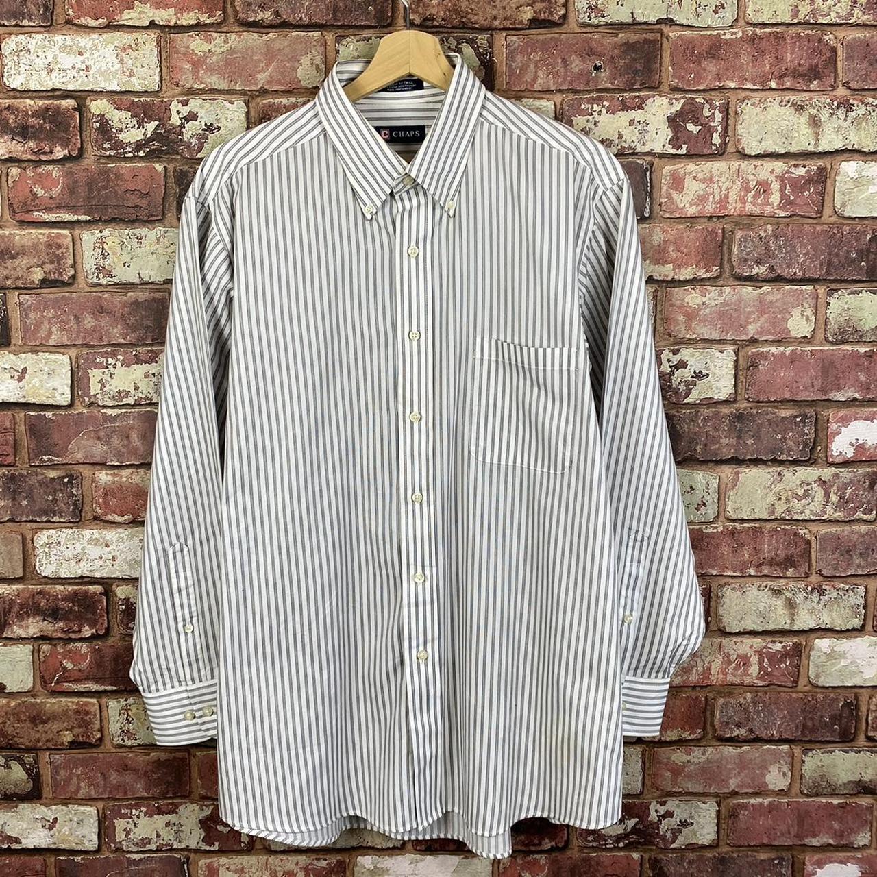 Chaps By Ralph Lauren Mens Shirt Large LS772 FREE... - Depop