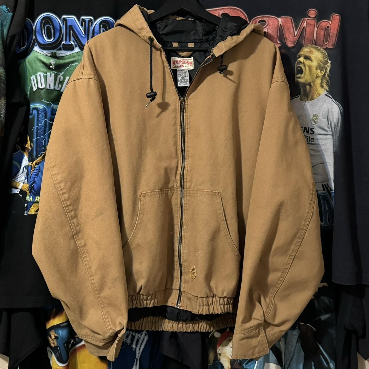 Vintage Red Kap Work Jacket Men’s Size XL Great... - Depop