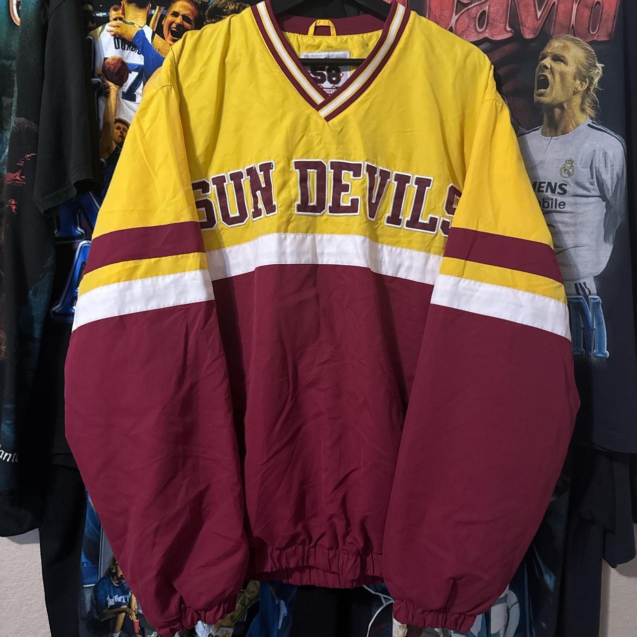 Arizona State Sun Devils Pullover WindBreaker... - Depop