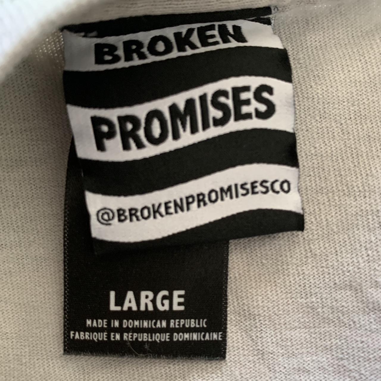 Broken Promises double sided graphic t executioner /... - Depop