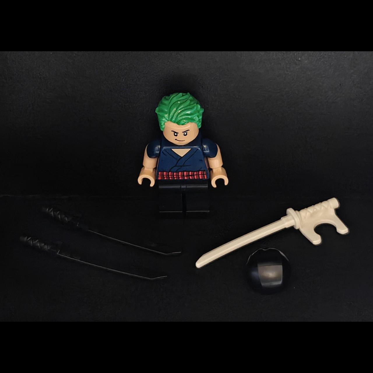 LEGO One Piece Zoro Minifigure. Comes with... | Depop