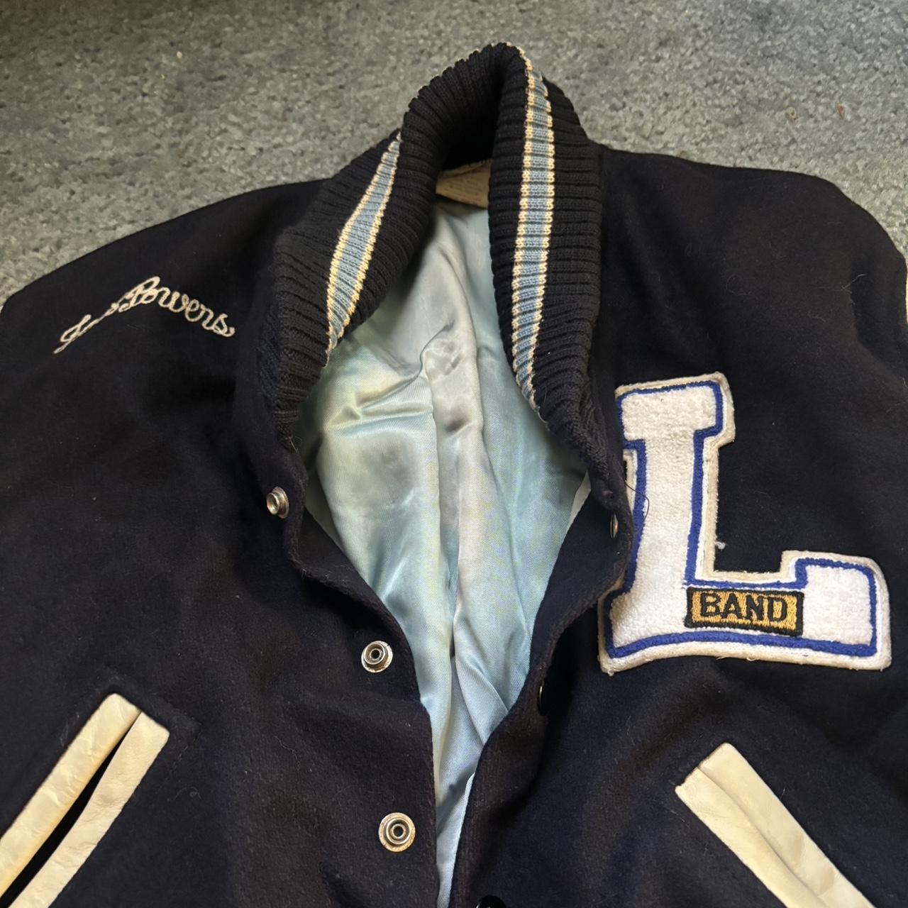 Vintage Band Varsity Jacket -Beautiful... - Depop