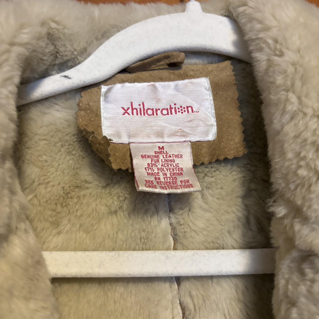 Vintage Xhilaration fur penny lane coat -very good... - Depop