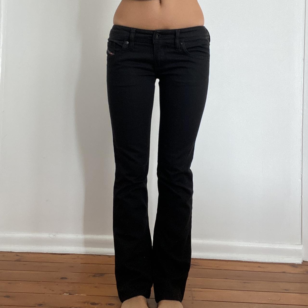 Diesel black Lowky jeans. Regular slim-straight... | Depop