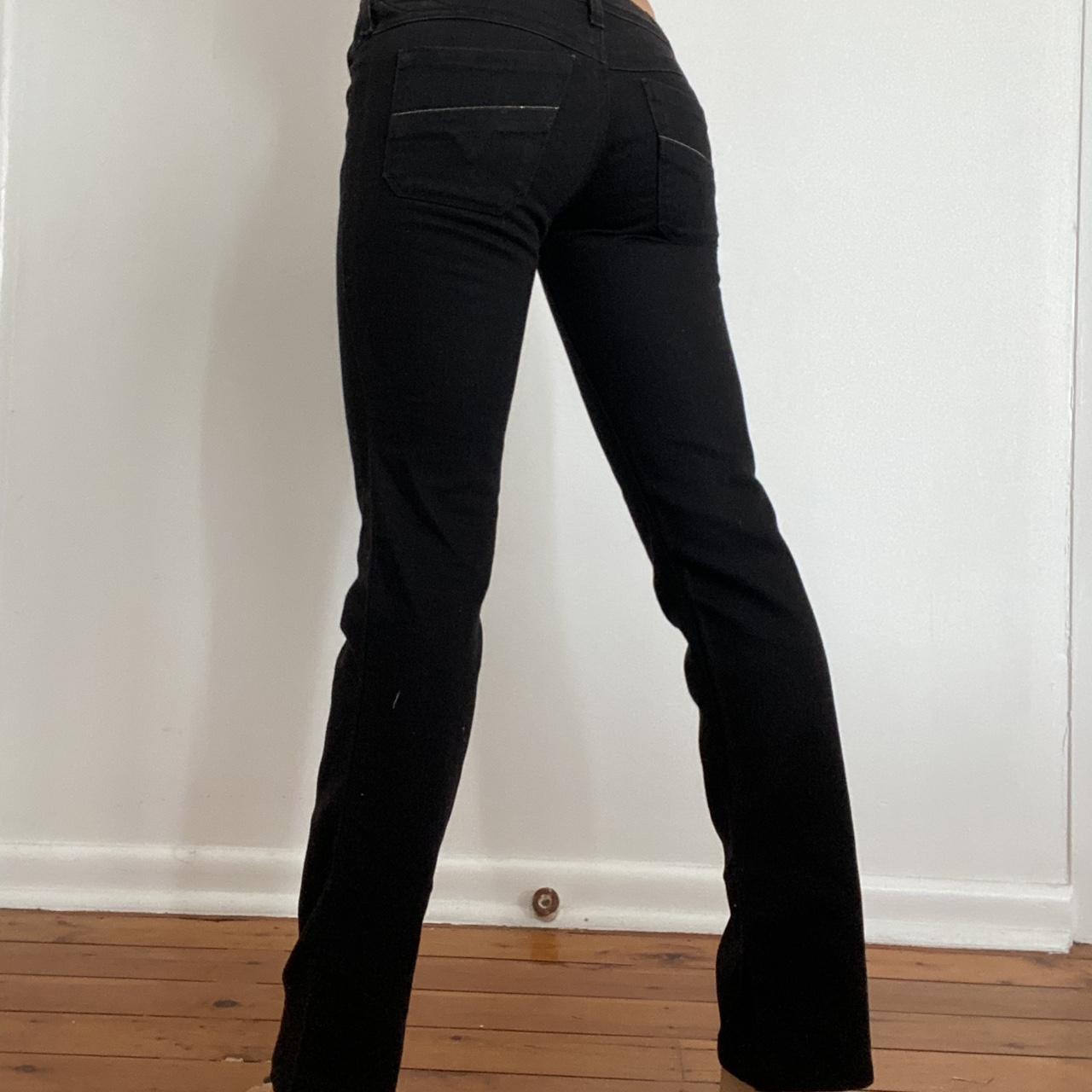 Diesel black Lowky jeans. Regular slim-straight... | Depop