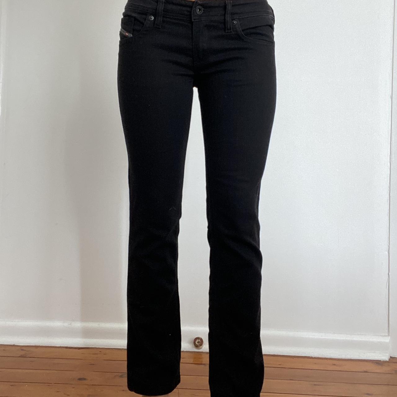 Diesel black Lowky jeans. Regular slim-straight... | Depop