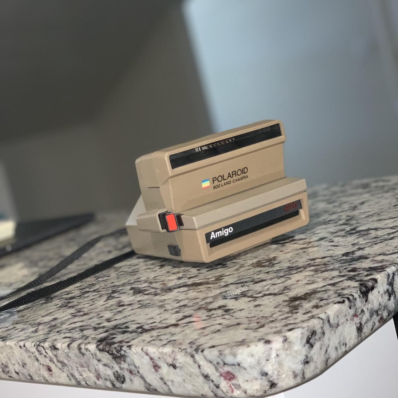 rare polaroid amigo 620 instant film camera can add... - Depop