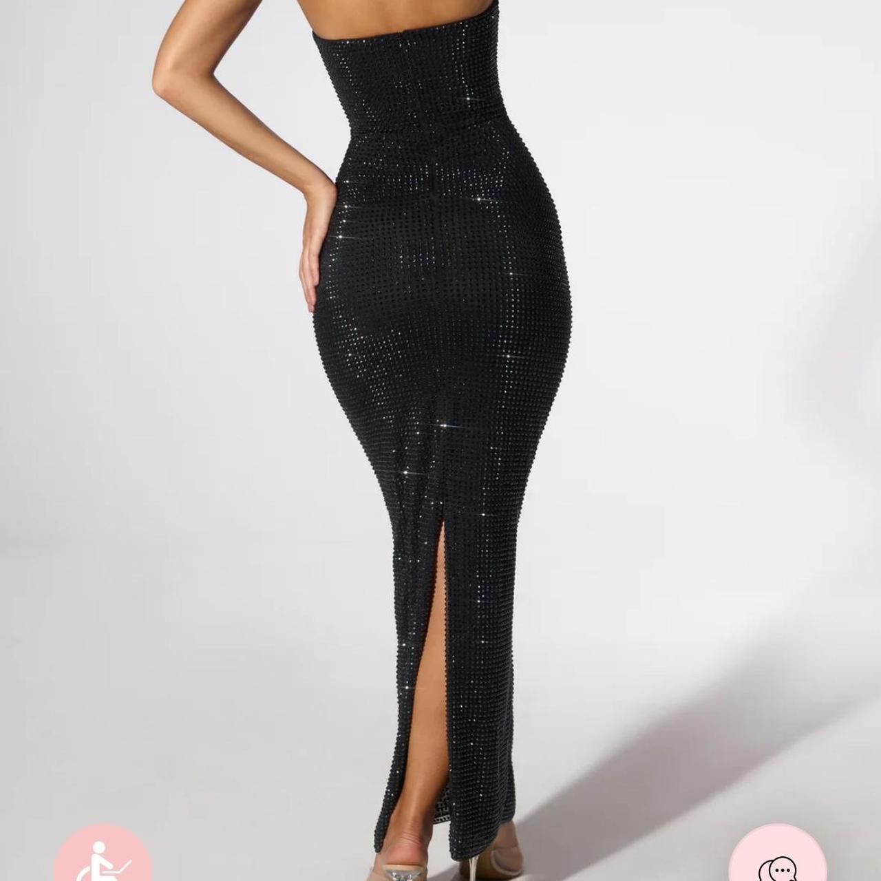 Oh Polly ‘DALEYZA’ Embellished Strapless Evening... - Depop