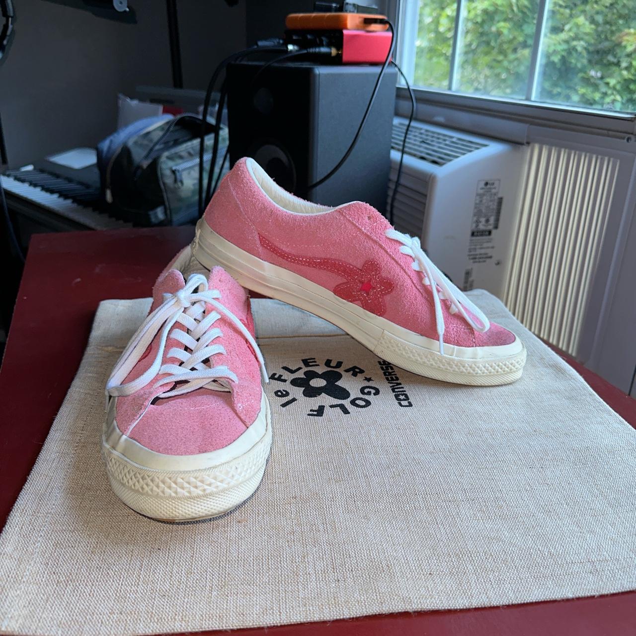 golf le fluer converse one star in geranium... - Depop