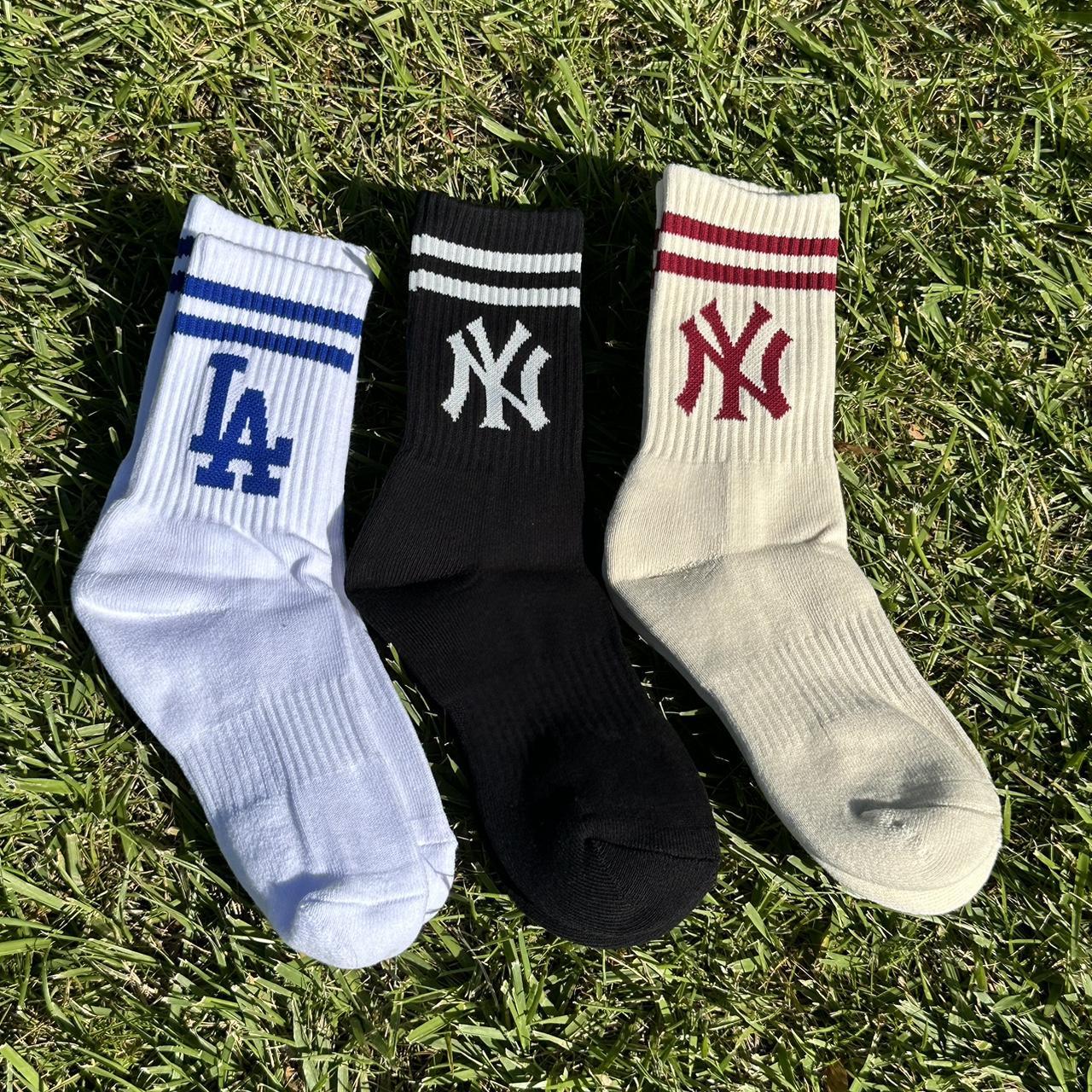 Fashion socks baseball mlb teams - Depop