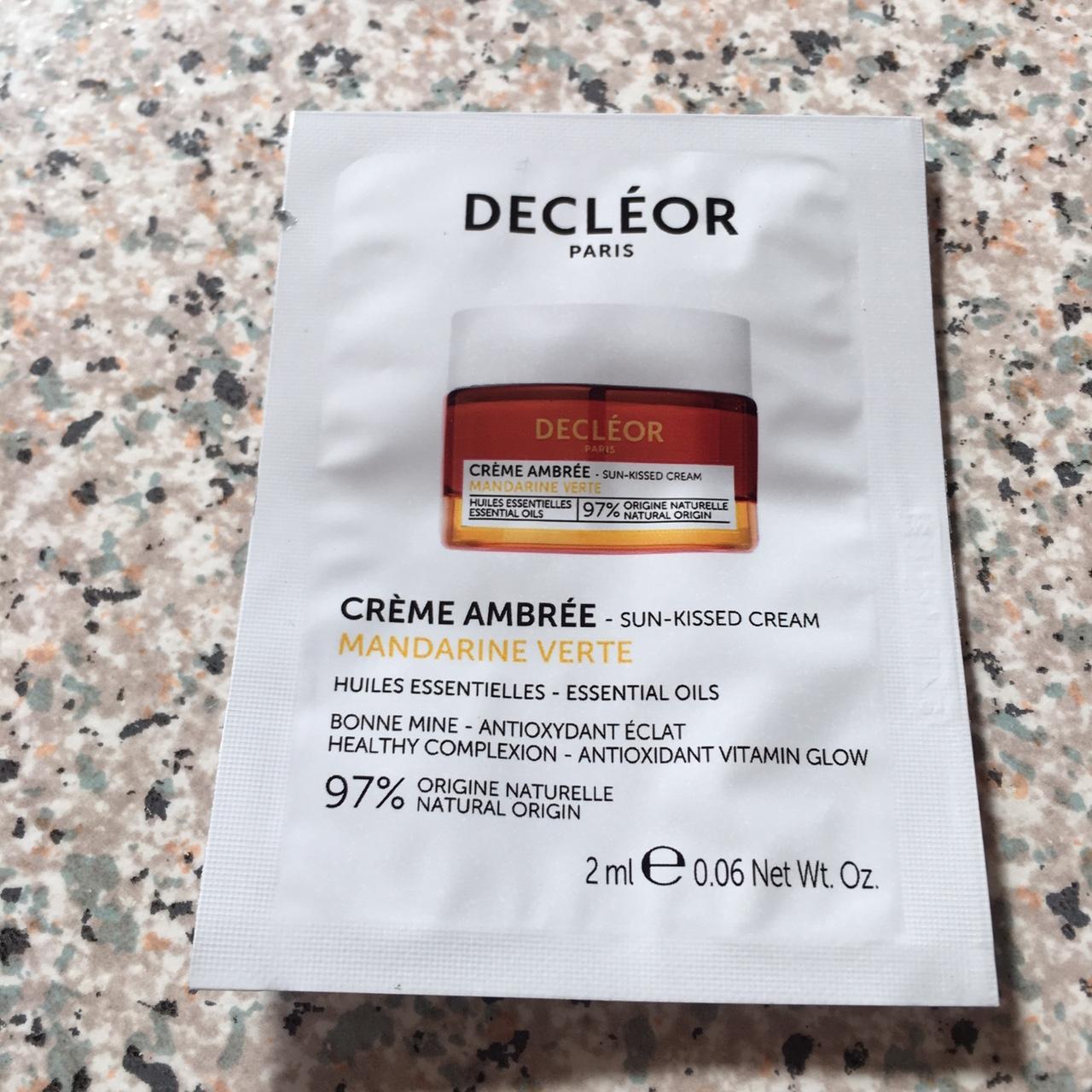 Decleor skin cream 2 ml mandarin cream Brand new... - Depop