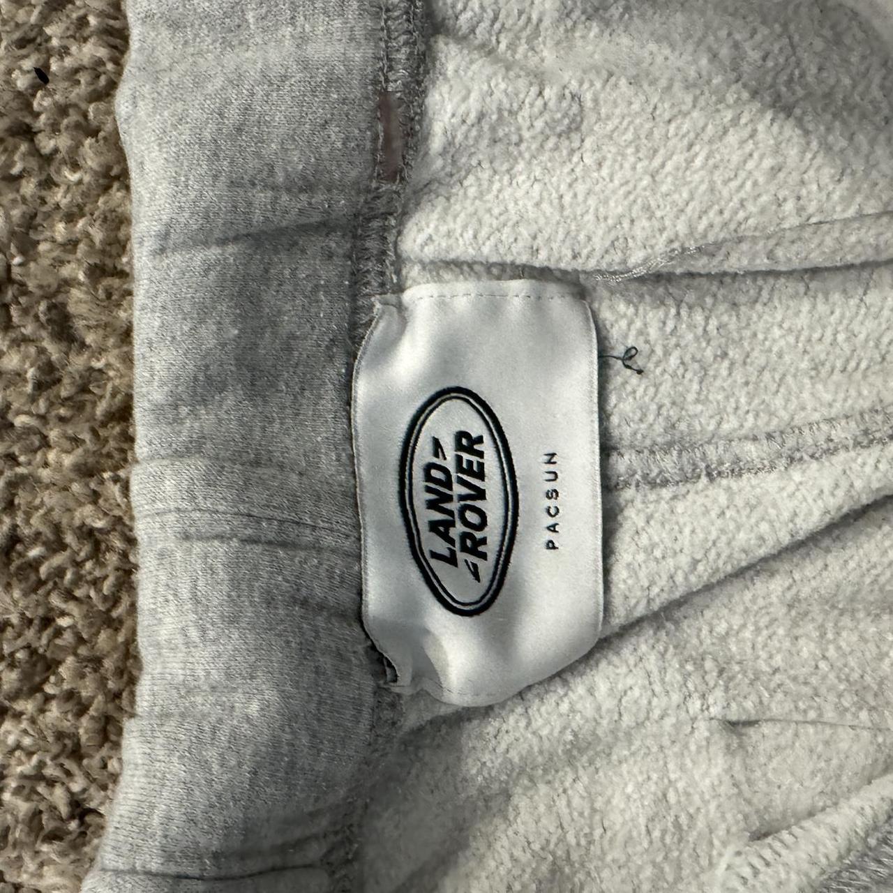 Small grey Land Rover sweatpants - Depop