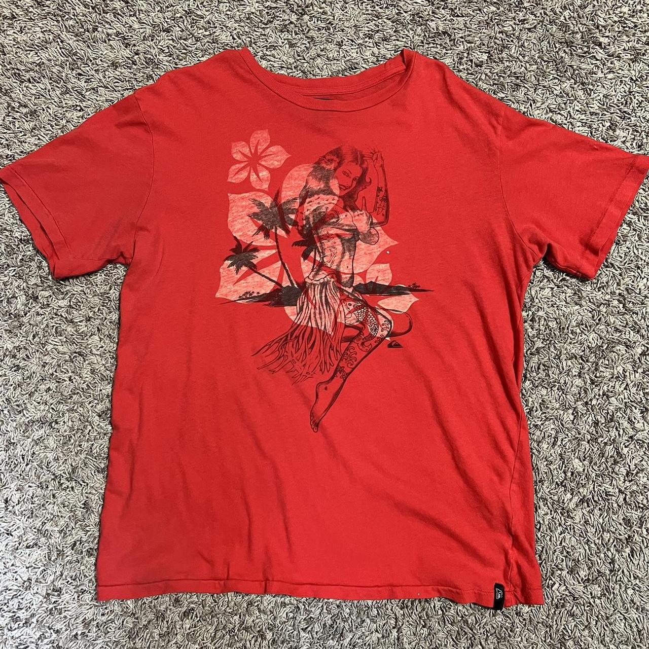 90s QuickSilver Shirt Single Stitch With The... - Depop