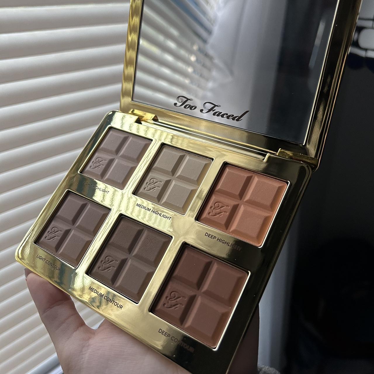 never used two faced contour palette - Depop