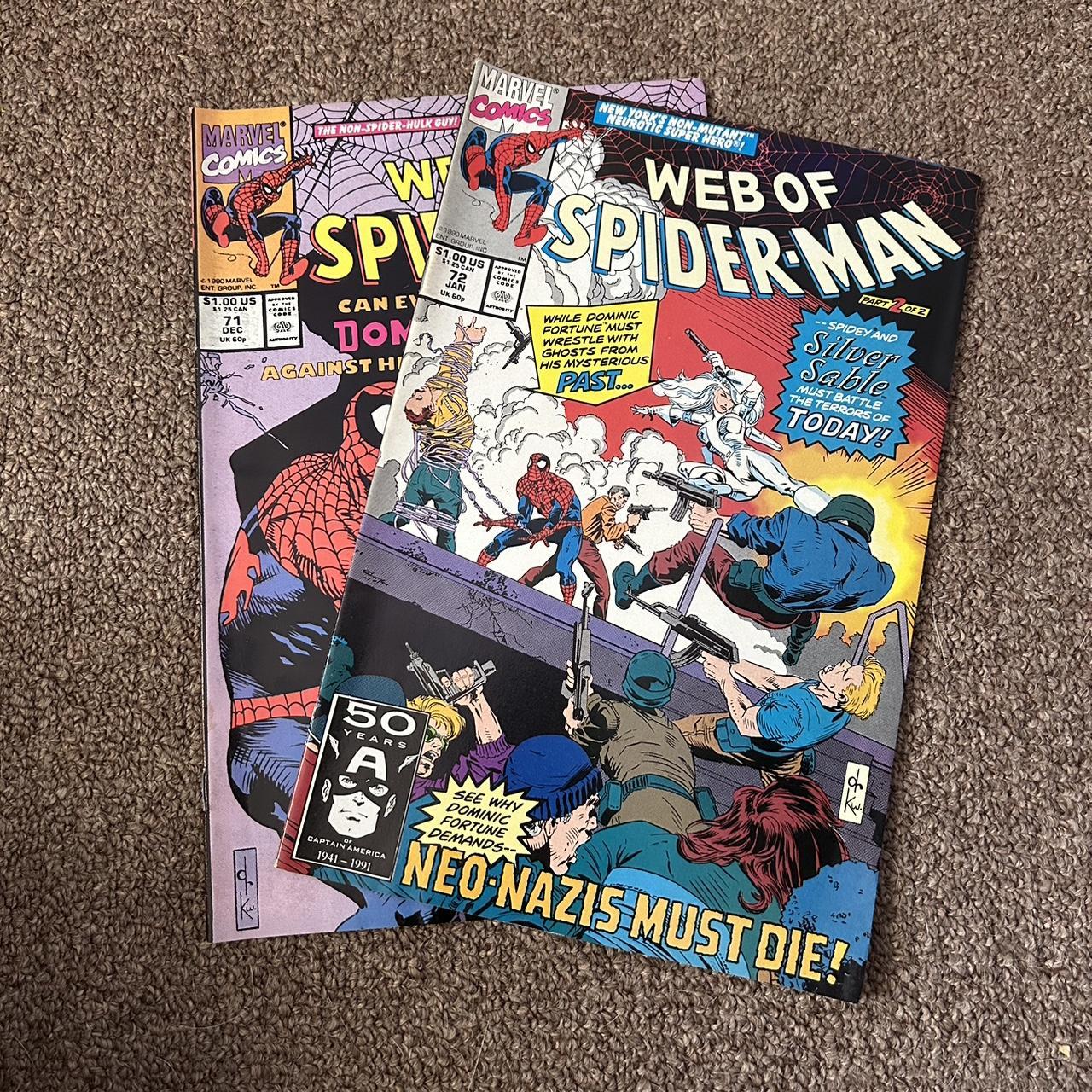 Spider-Man two part comic set from 1990-91 and one... - Depop