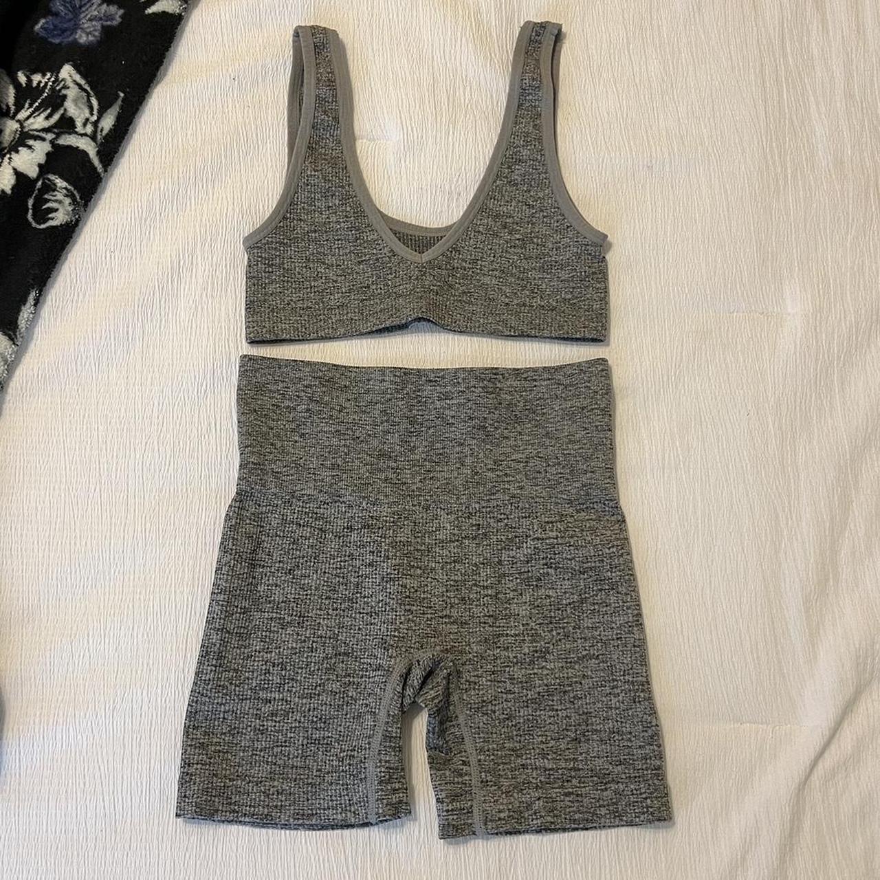 Colsie Bra + Biker Short set Both size XS - Depop