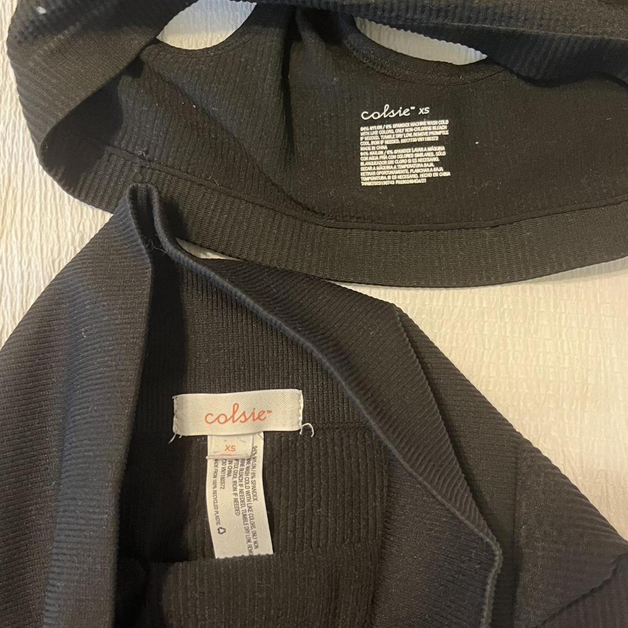 Colsie Bra + Biker Short set Both size XS - Depop