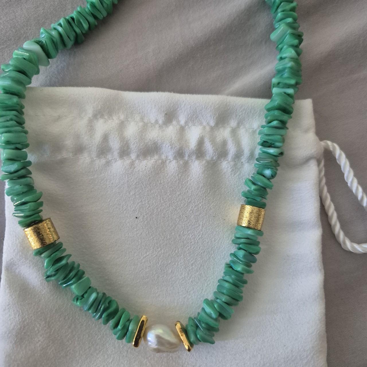 Alexandra redmond Alma necklace . only worn once .... | Depop