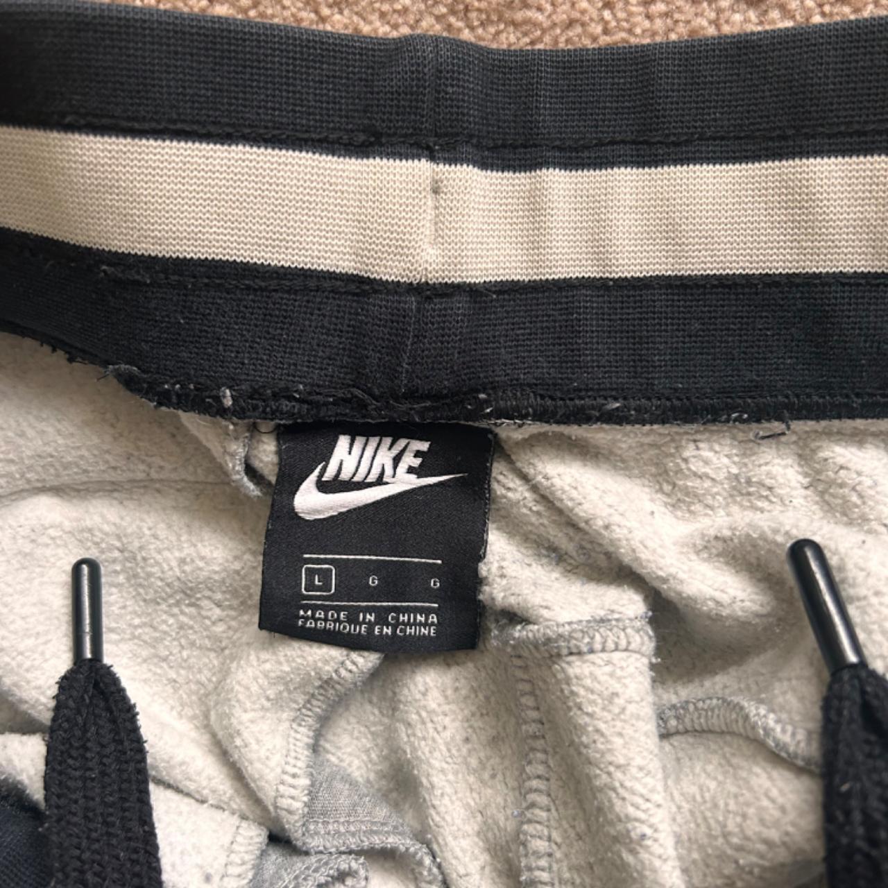 Grey Nike trackies sweatpants, size men’s Large - Depop