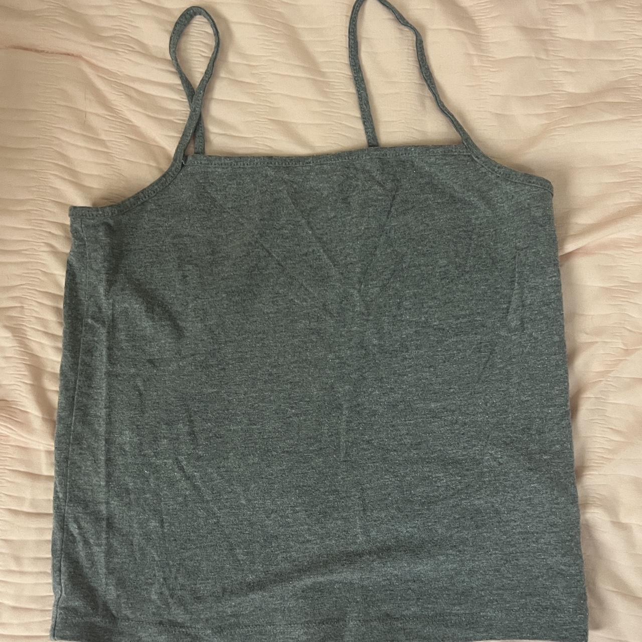 Wild fable grey tank top - Depop