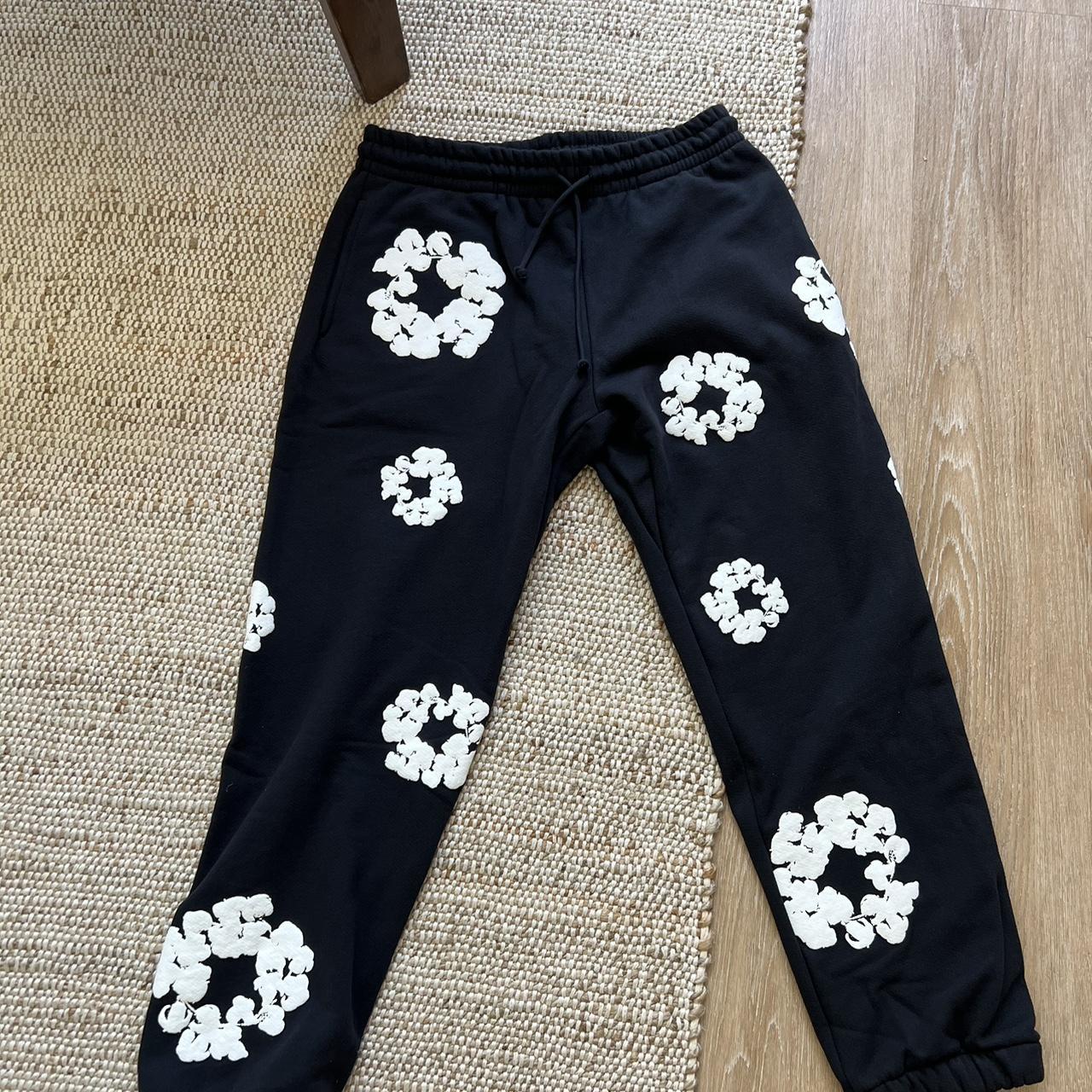 NEVER WORN Black Denim Tears Cotton Wreath... - Depop