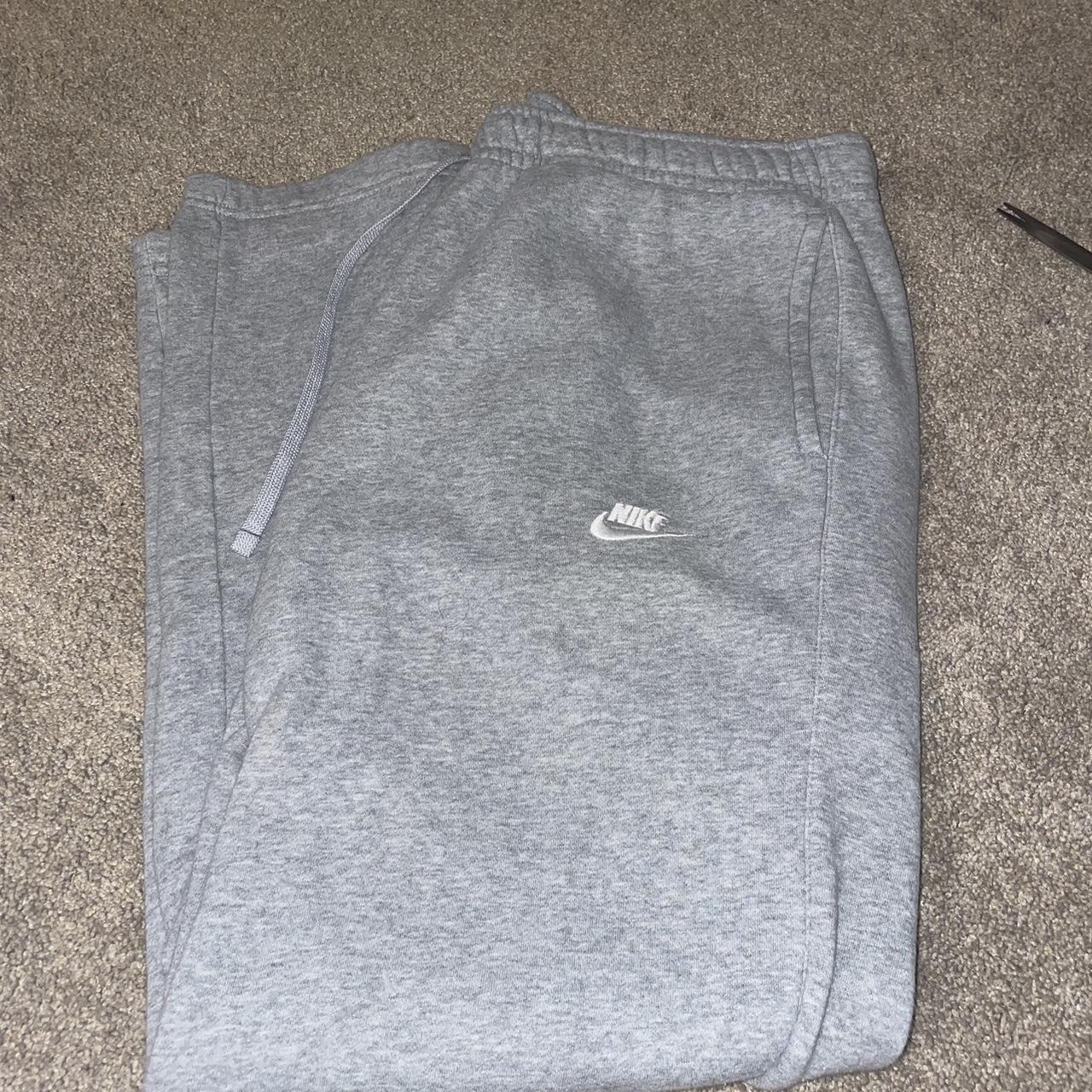 Nike Men's Grey Joggers-tracksuits | Depop
