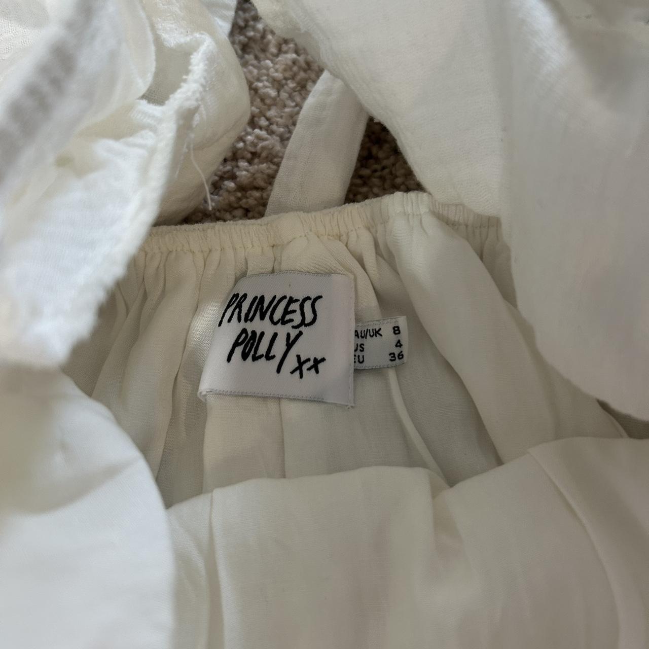 Princess Polly puff sleeve open back mini... - Depop