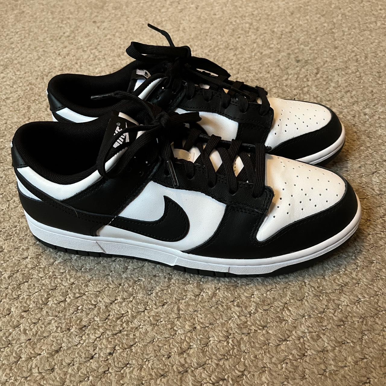 Nike Panda Dunks Low Size UK Men’s 8.5 Worn twice,... | Depop