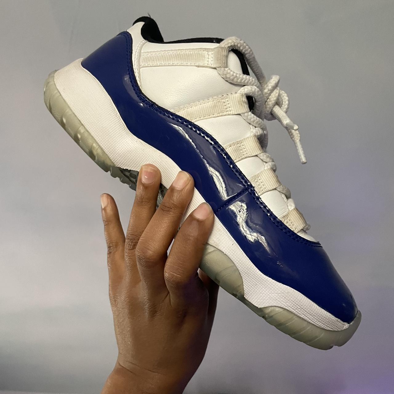 Jordan Concord 11 Retros Colorway: purple x white x... - Depop