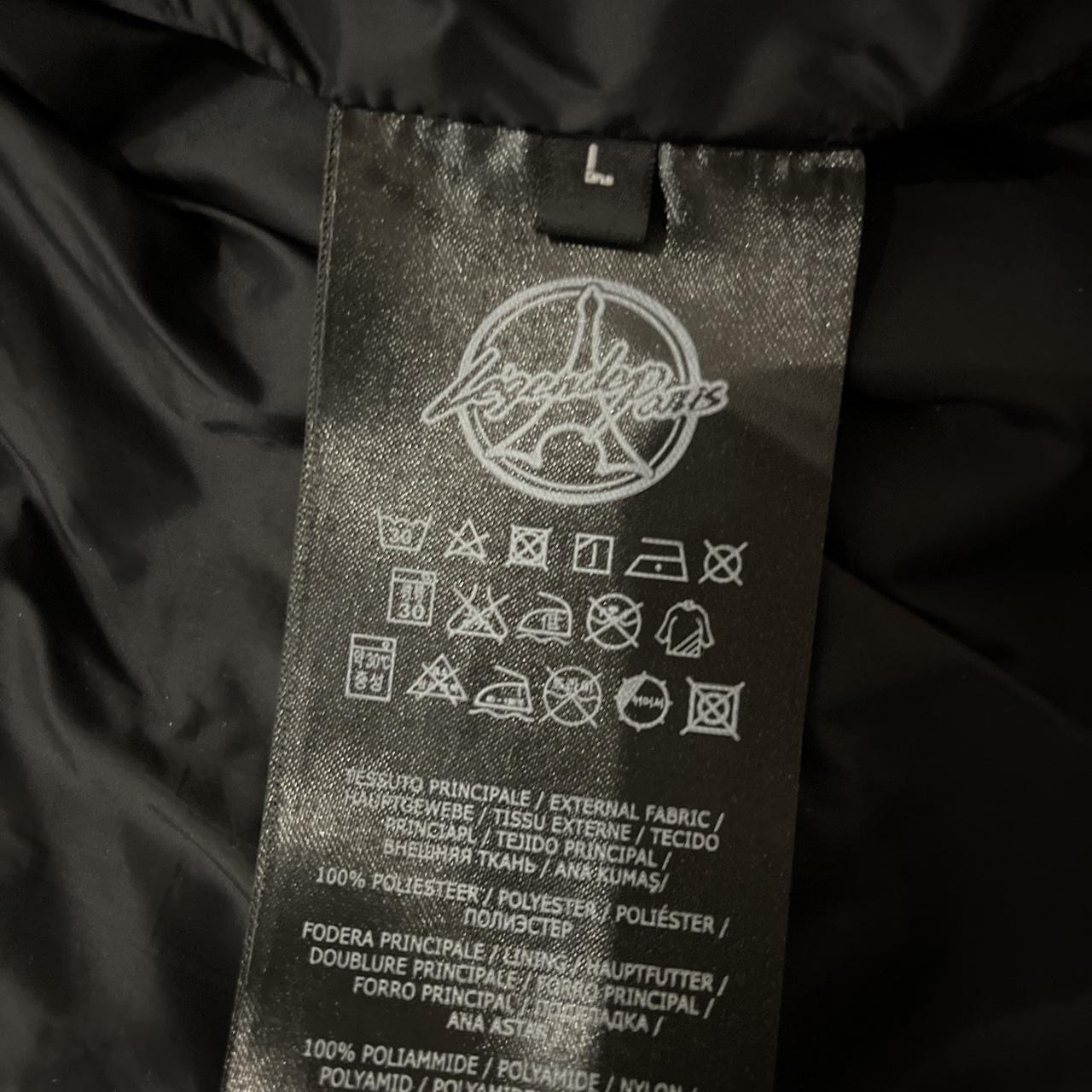 LEGENDE PARIS Black puffer jacket Detachable arms... - Depop