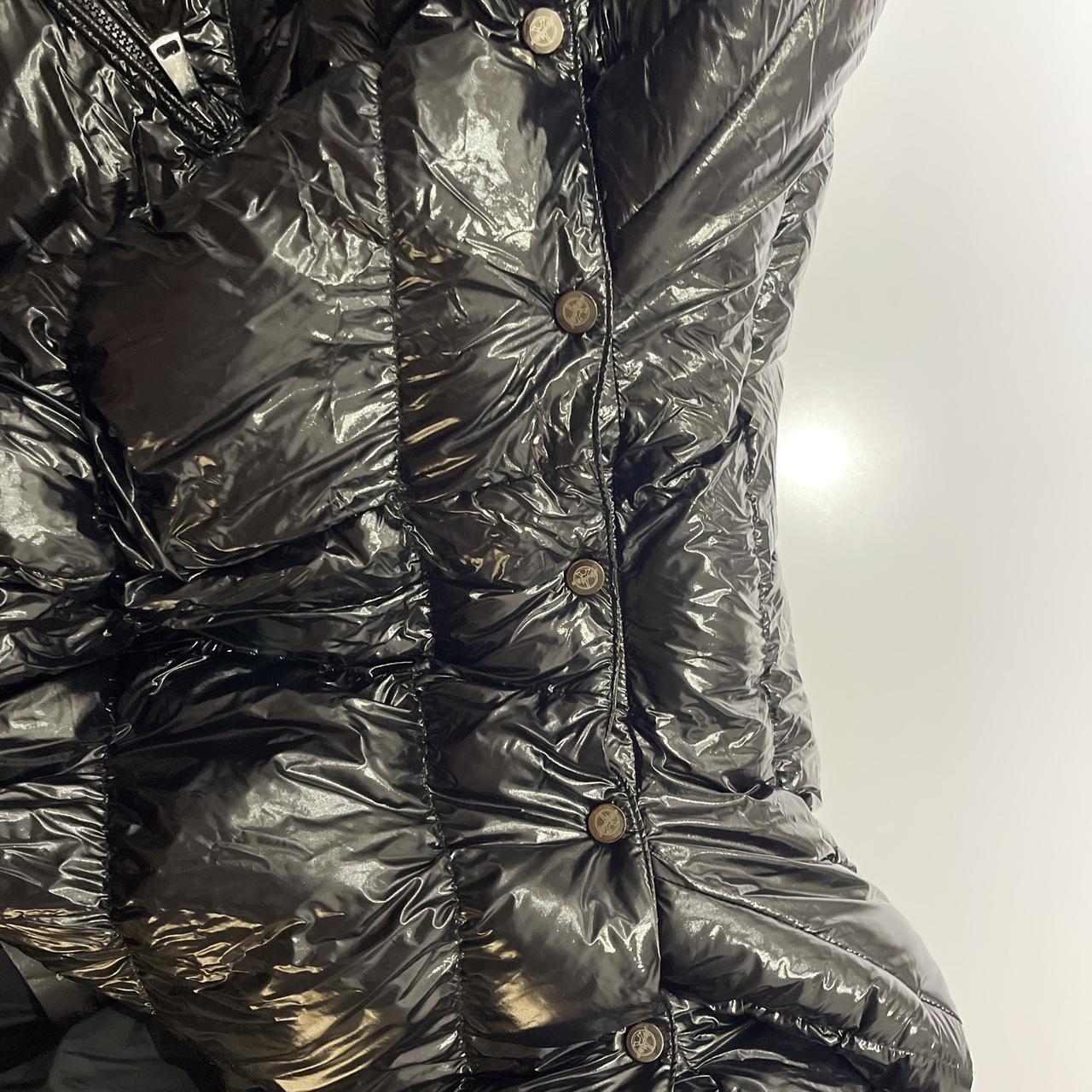 LEGENDE PARIS Black puffer jacket Detachable arms... - Depop