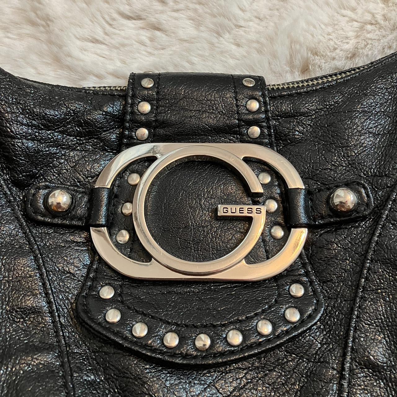 Stunning vintage Guess bag! Silver hardware and... - Depop