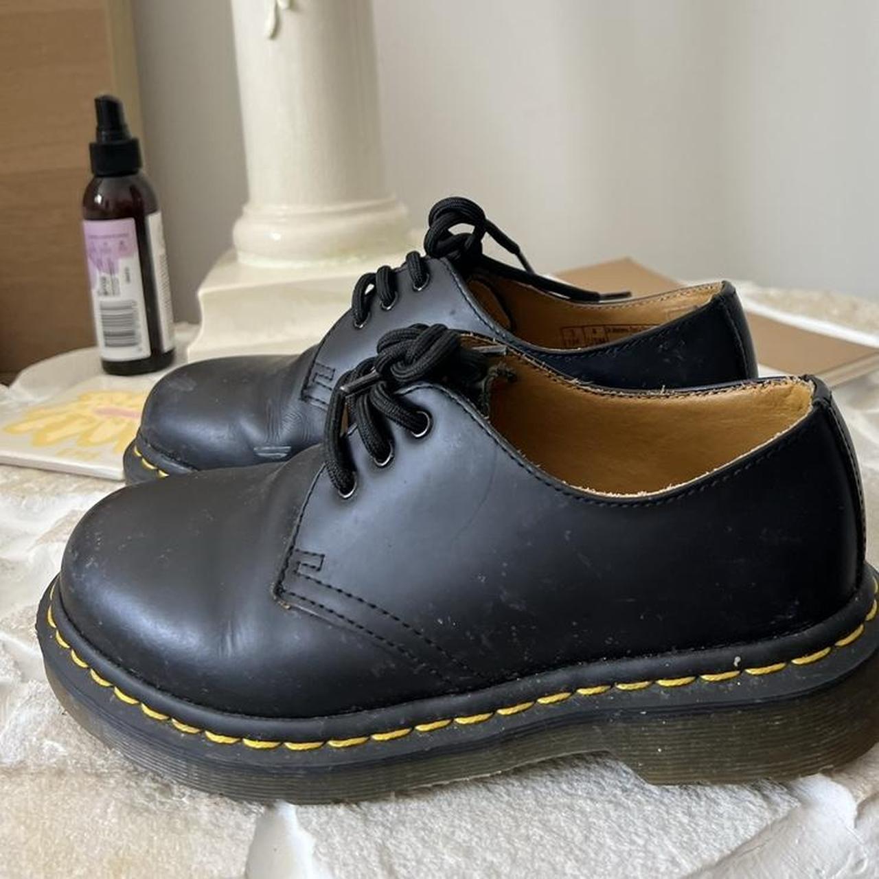 Low rise dock martens Worn once Size 36 Pls refer... - Depop