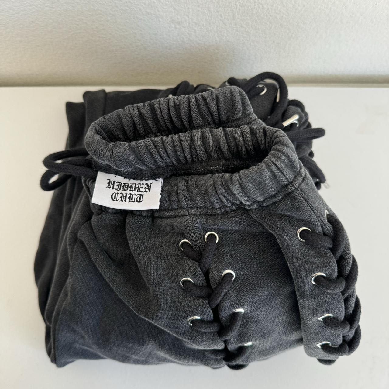 Hidden cult braided sweatpants - Depop