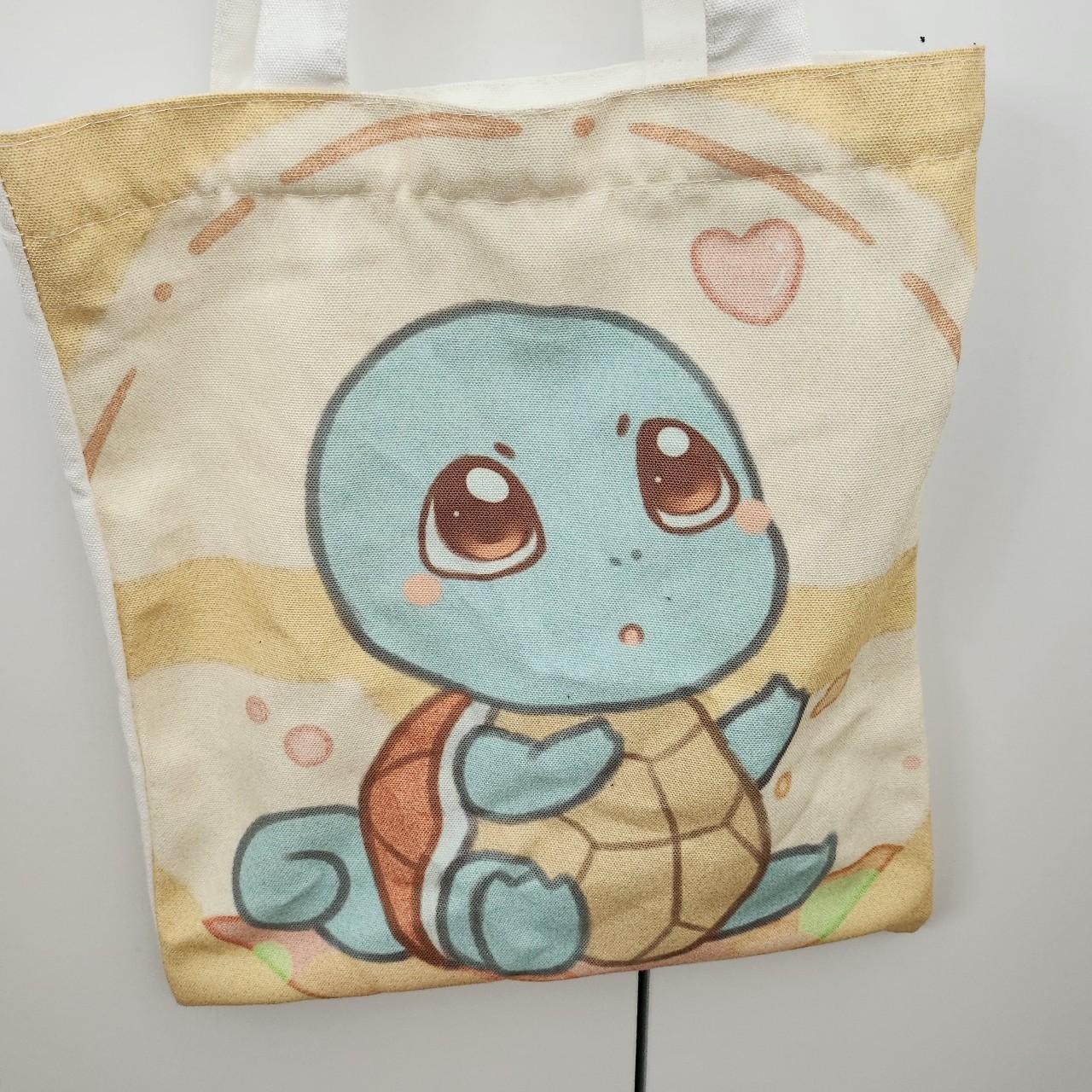 POKEMON STYLE ZIPPER TOTE ⭐️ the cutest bag you ever... - Depop
