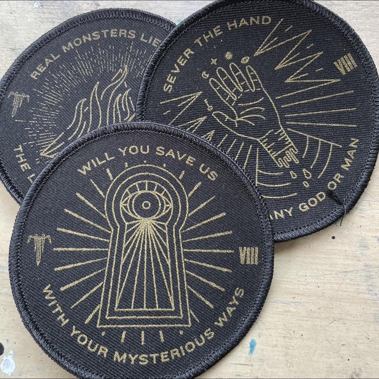 Trivium the sin and the sentence album patch set,... - Depop