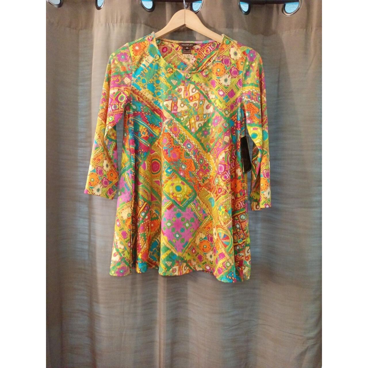 New with Tags Women's Multiples Vibrant Colorful... - Depop