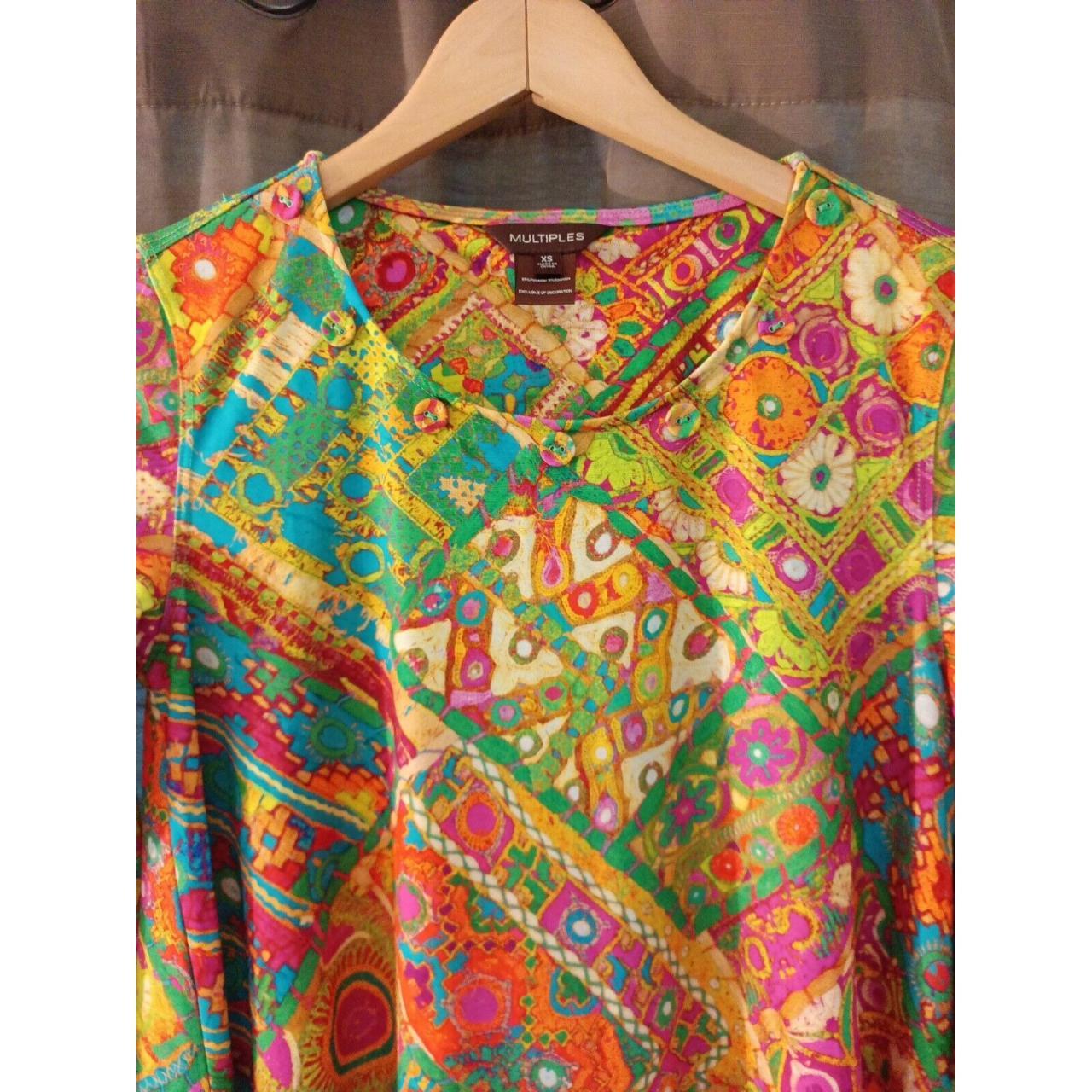 New with Tags Women's Multiples Vibrant Colorful... - Depop