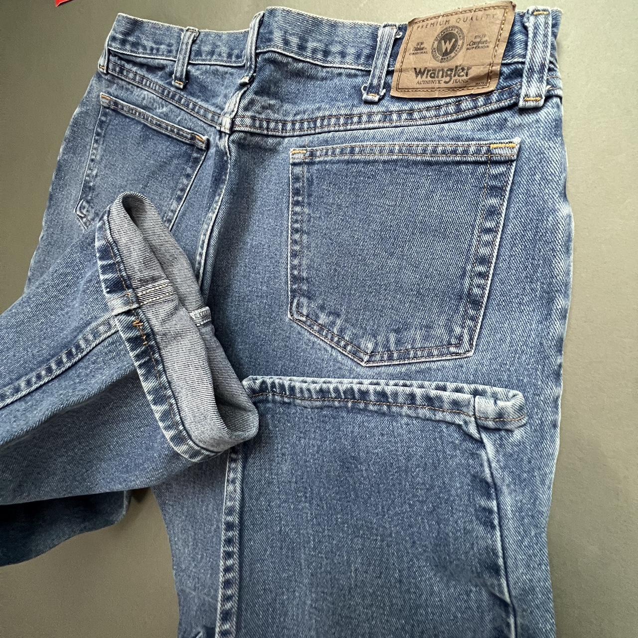 Vintage 90s Wrangler Blue Jeans Retro Dad Streetwear... - Depop