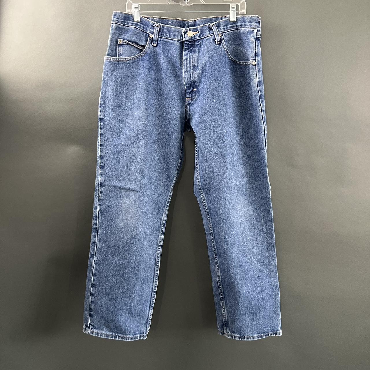 Vintage 90s Wrangler Blue Jeans Retro Dad Streetwear... - Depop