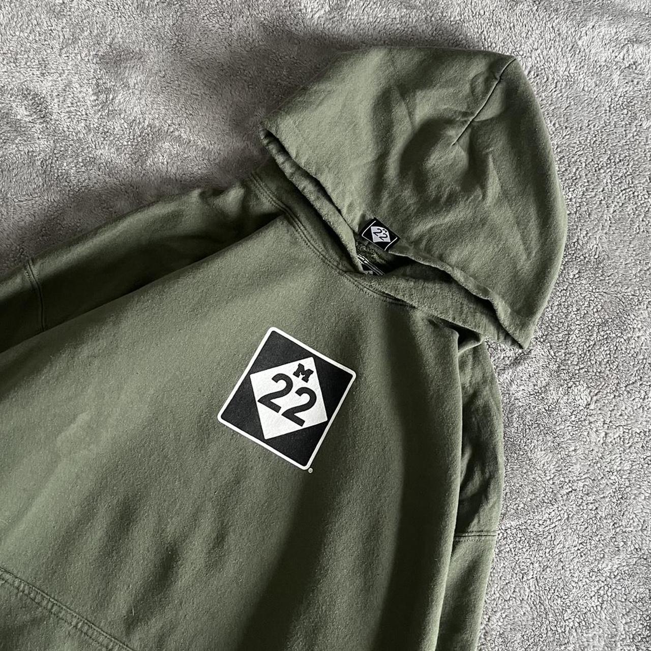 M22 khaki green pullover sweatshirt missing... | Depop