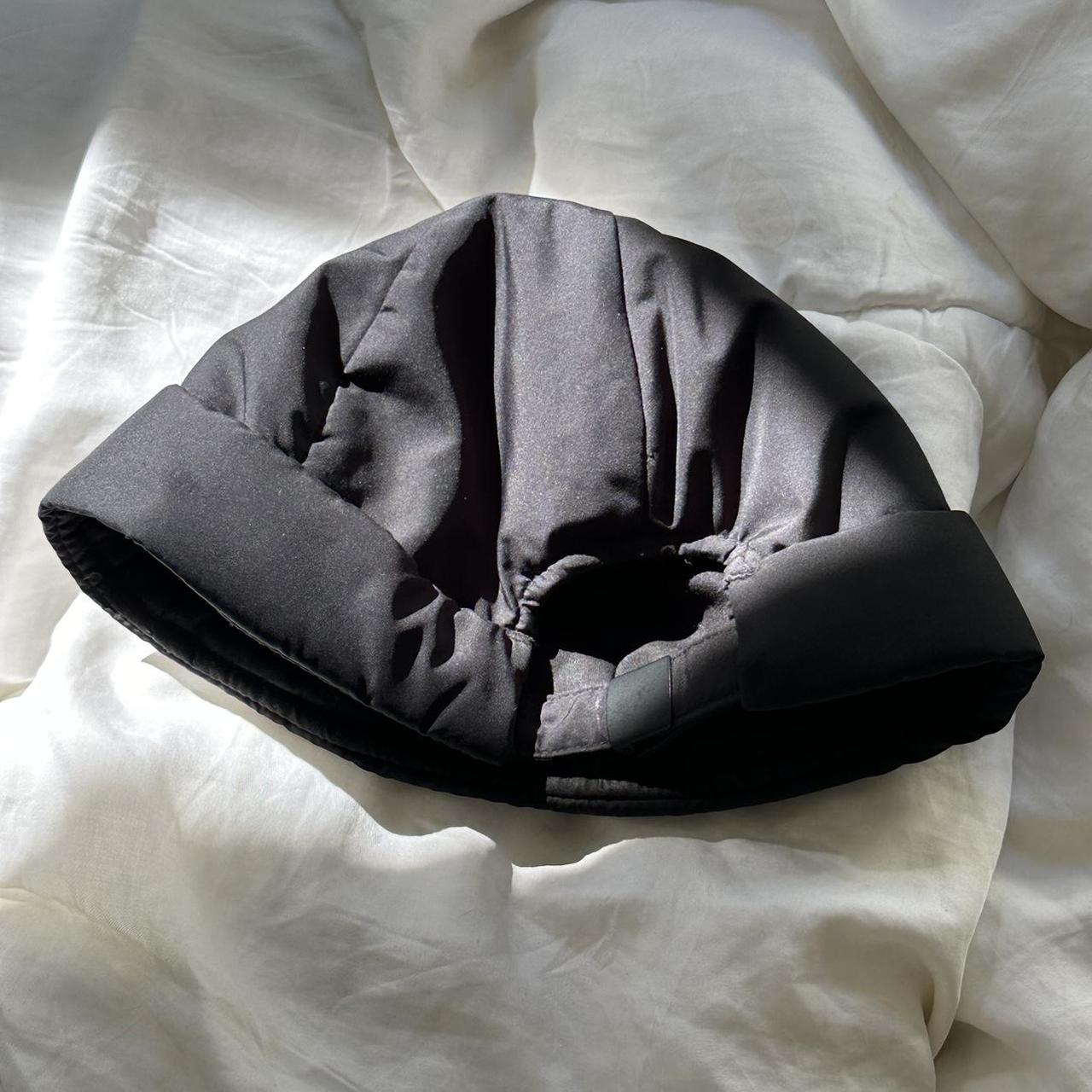 COS adjustable puffy skull cap hat size S/M - Depop